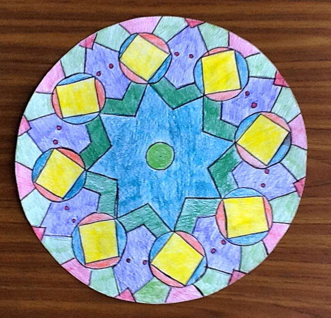Mrs. Paul's Art Room: Mandala Radial Design