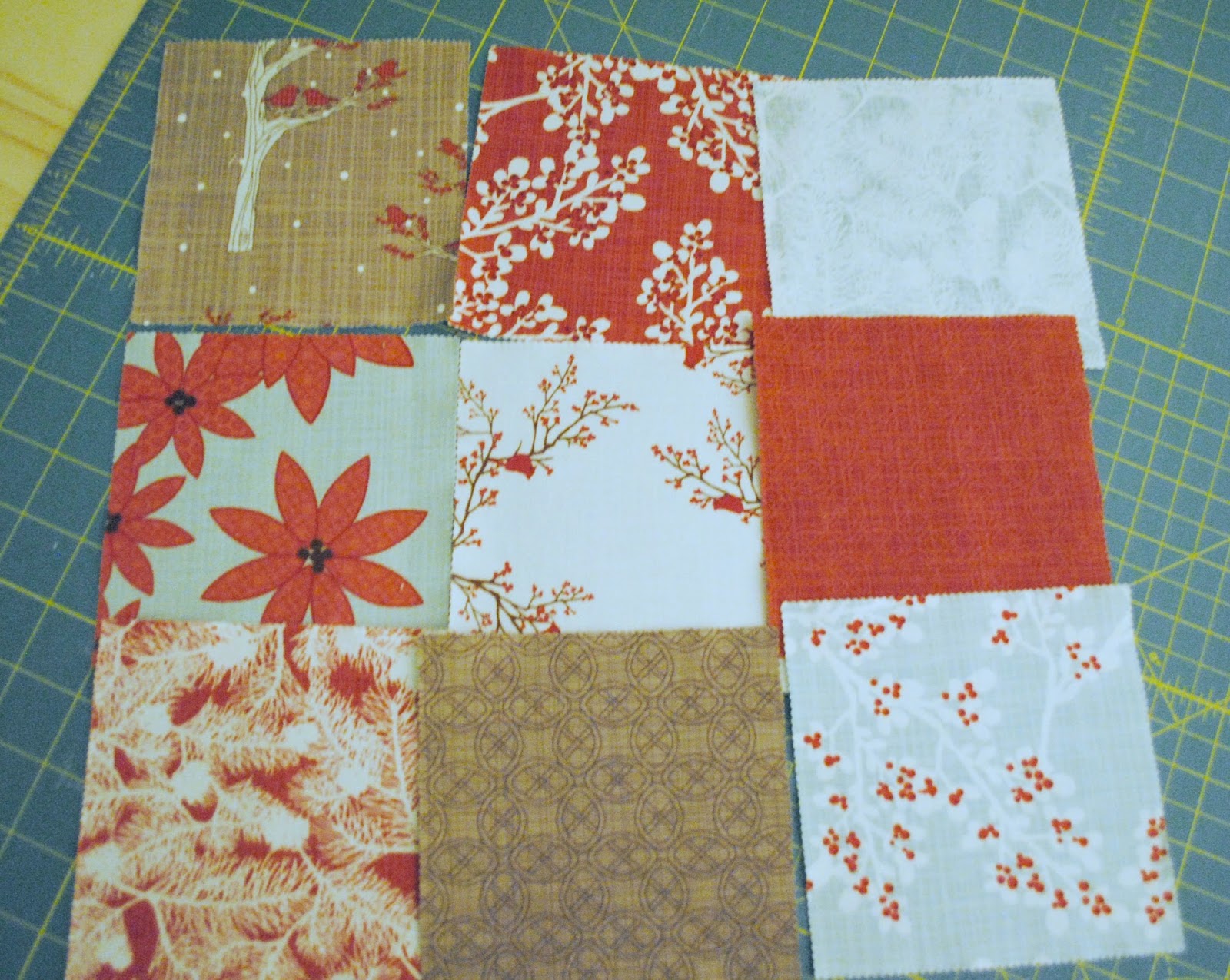 Reluctant Quilter: Hidden 9 patch/Disappearing 9 patch tutorial