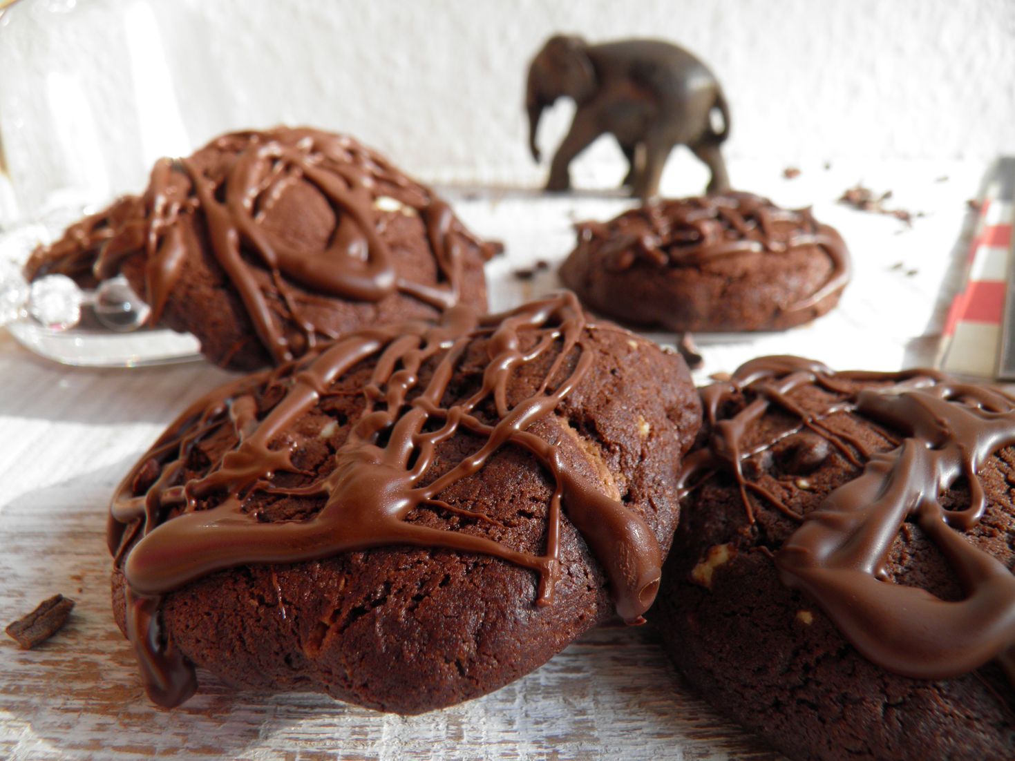 LisaCuisine: Triple-Chocolate-Chip-Cookies nach "Roy Fares"