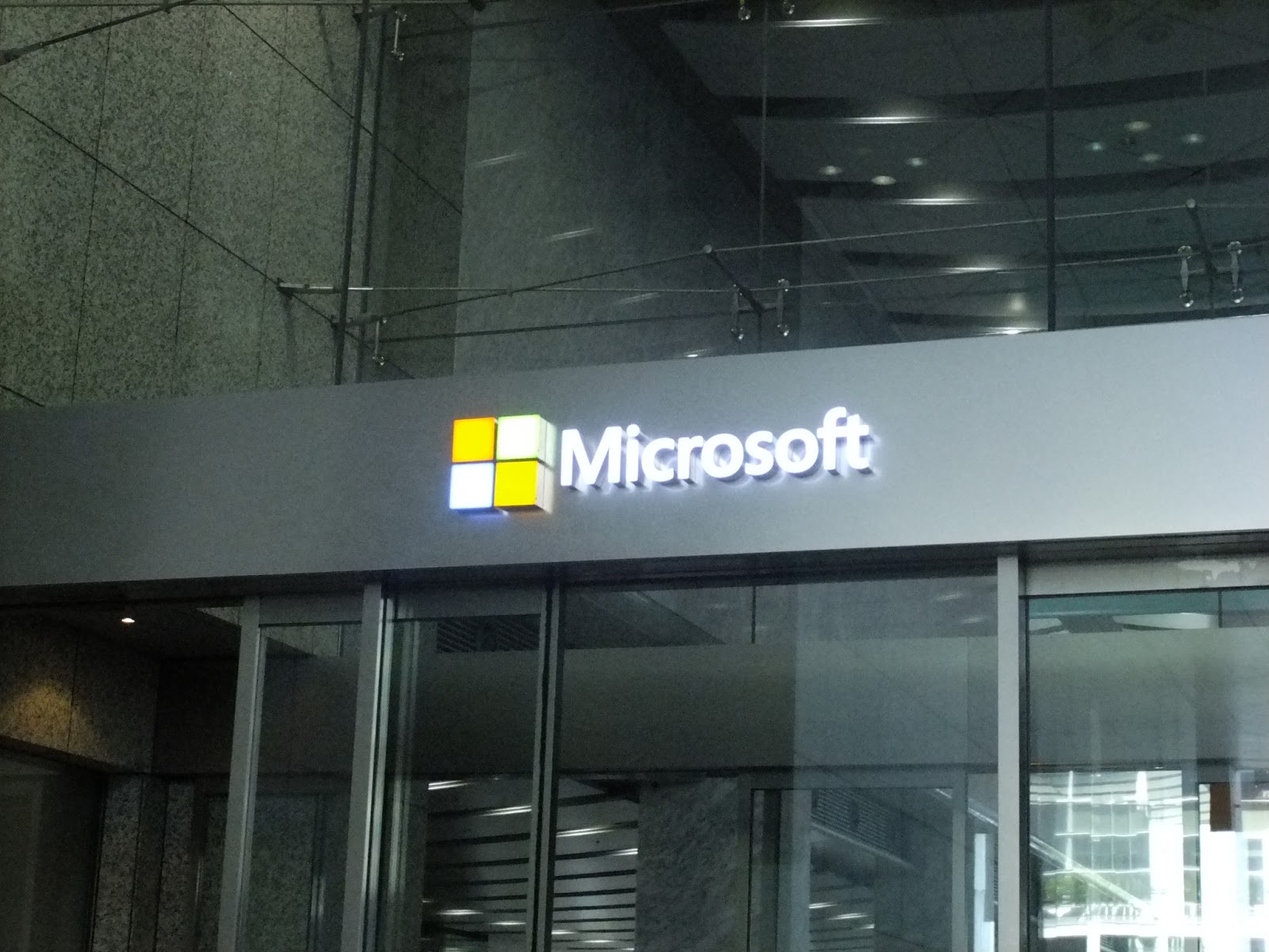 Microsoft Japan 品川本社に来ています。