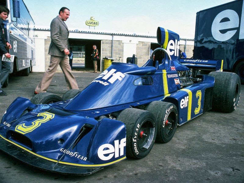 STORMWHEELS: A masterpiece with 6 wheels - TYRRELL P34 - F1 1976 - 1978