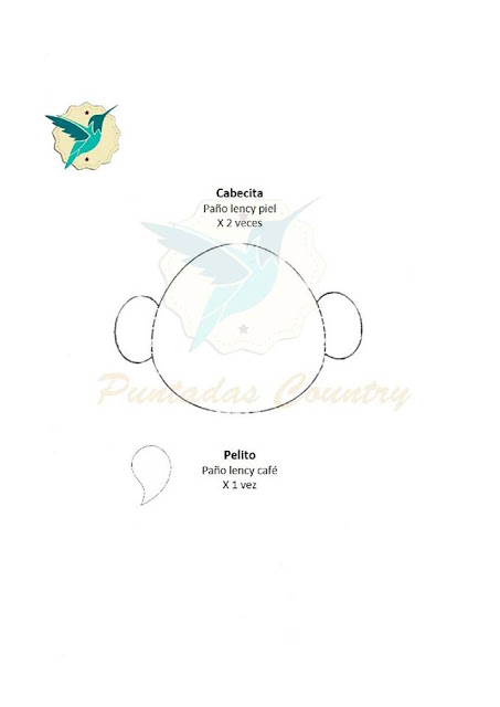 Moldes de bebês em feltro - Ver e Fazer