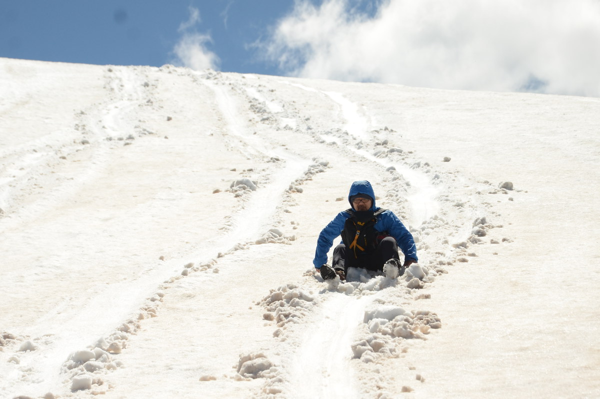 Meluncur bebas di Gunung Koscuiszko ~ gerbang Gunung