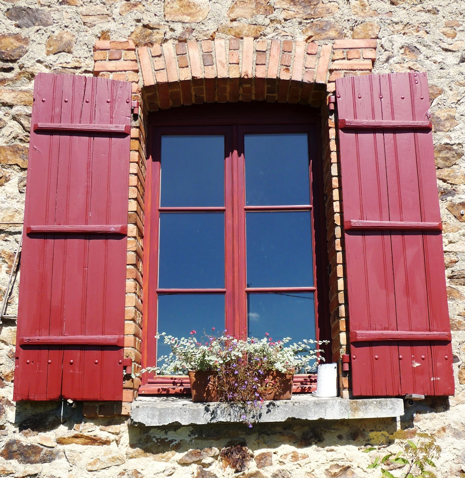 Barbara - Lilian - in - France.: French windows.
