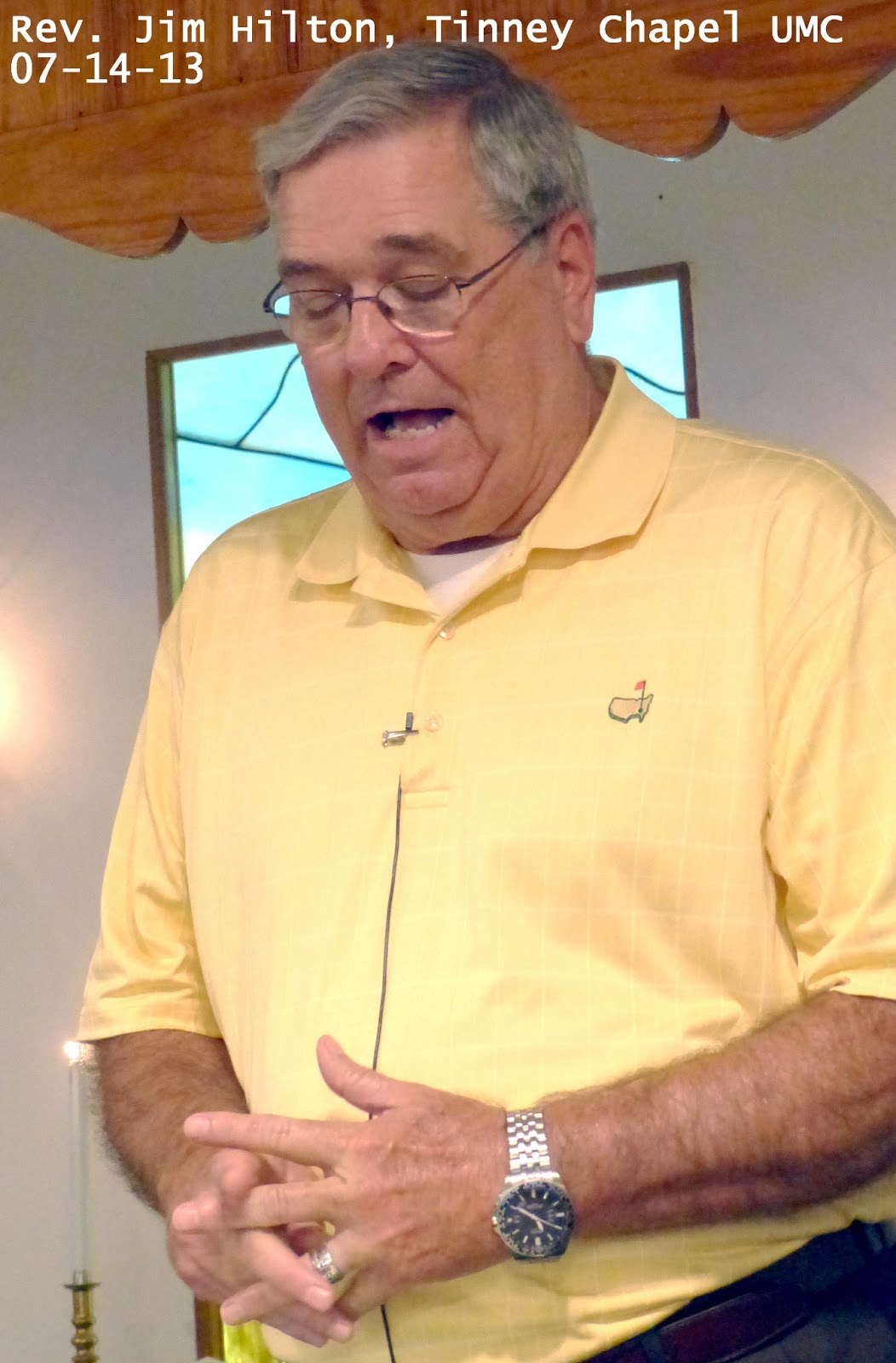 Tinney Chapel Today: "Wanna Play?" Is Title Of Today's Sermon