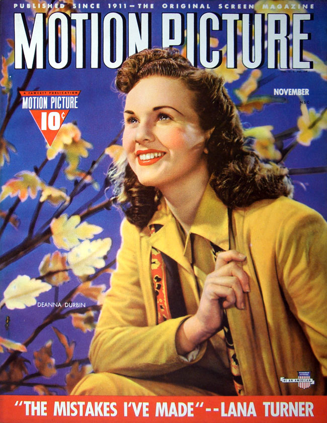The Movie Colony: Motion Picture Magazine (1941)