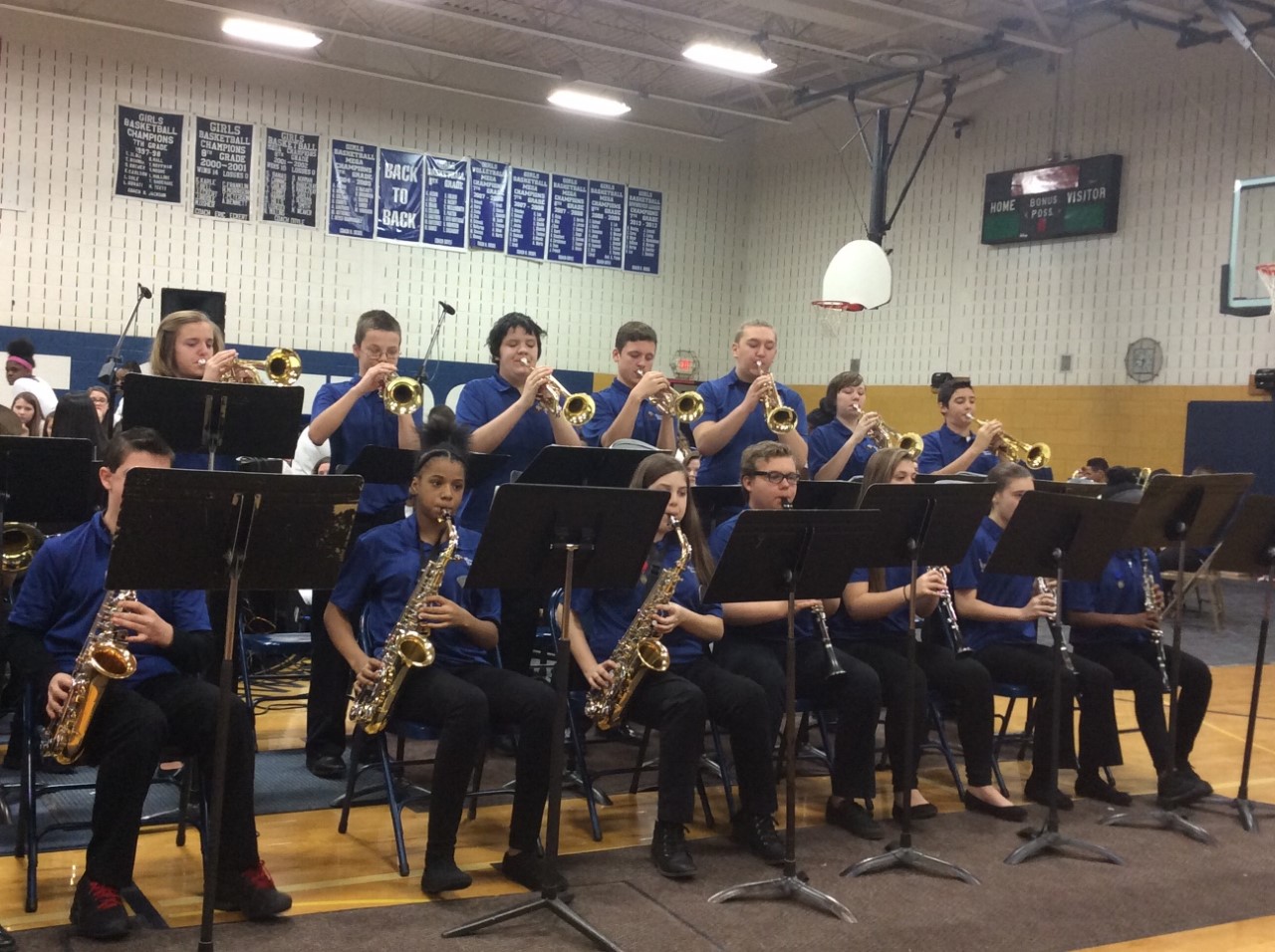 Talking Taylor Schools: HOOVER MIDDLE SCHOOL jazz band offers surprise