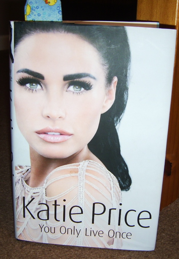 Life with a touch of glitter!: Book Blabber; Katie Price (You Only Live ...