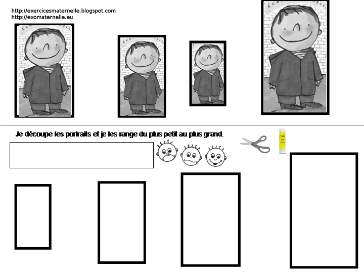 Maternelle: L'école de Léon, du plus petit au plus grand