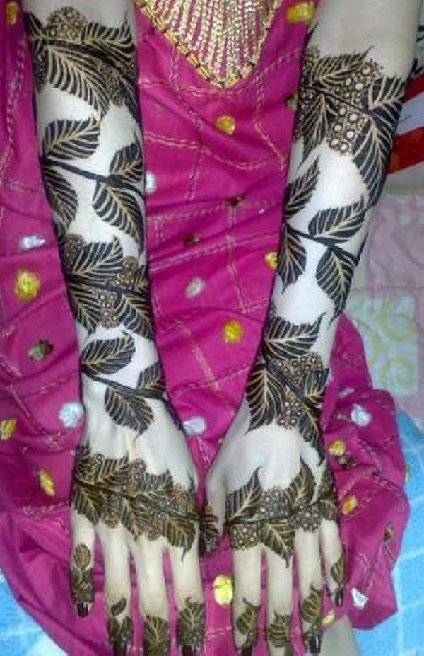 Leaf Mehndi Designs | Mehndi Desgins