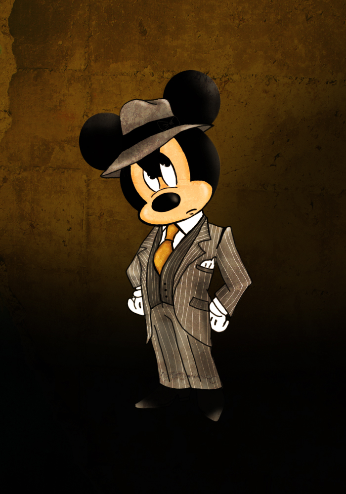 Retro Cartoon: Mickey Mouse