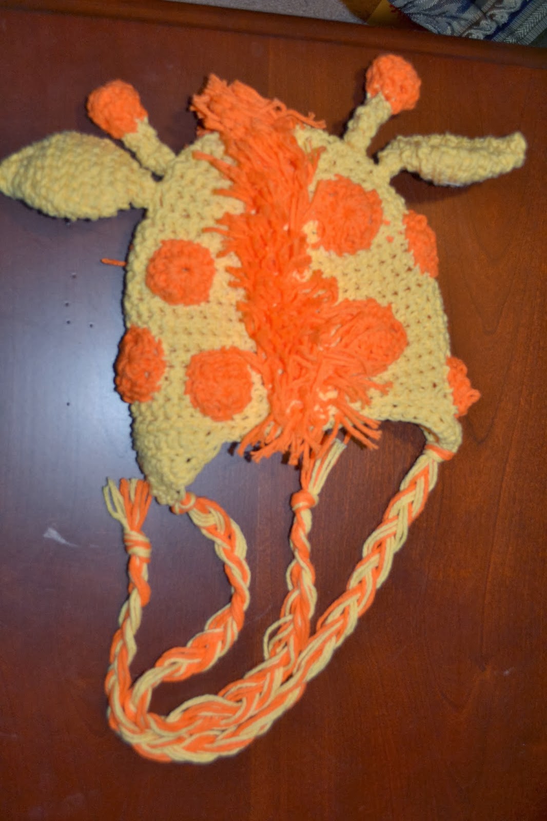 Atot's Crafts: Free Crochet Giraffe Hat Pattern