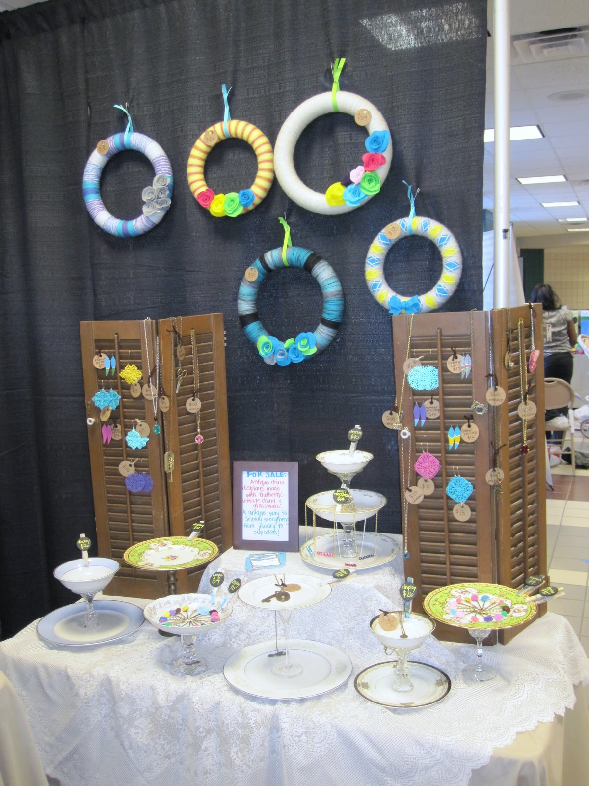 Lazy Owl Boutique: Spring Craft Show Display