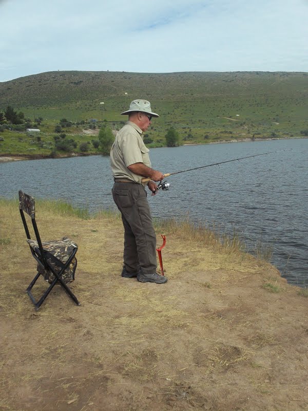 Two Camo Princesses and our Prince Charming: Fishing with Great Grandpa