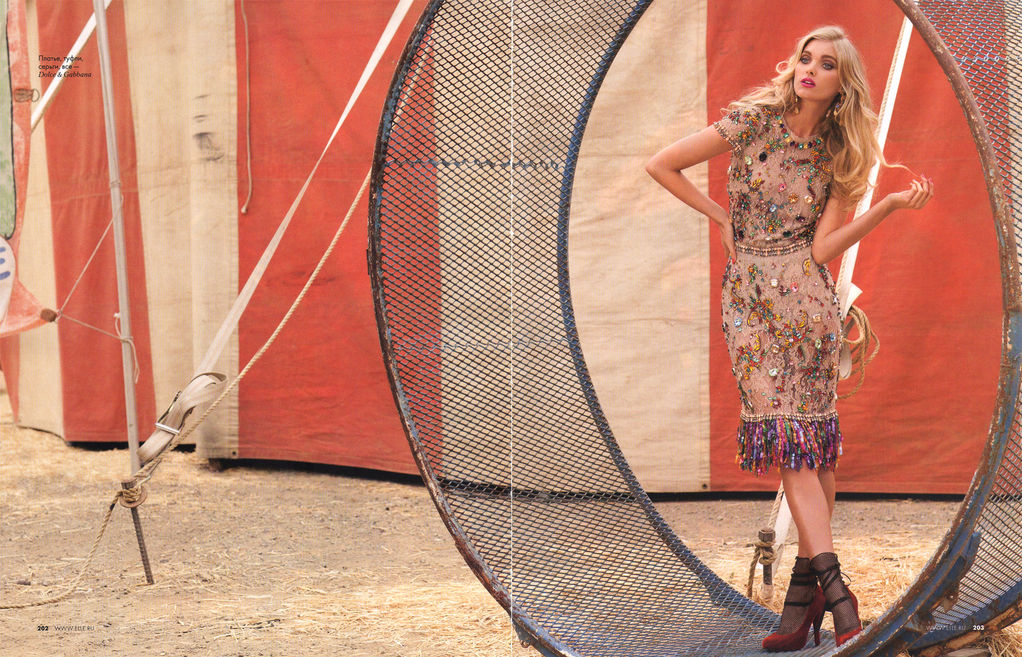 elsa hosk by kayt jones for elle russia may 2012 | visual optimism ...