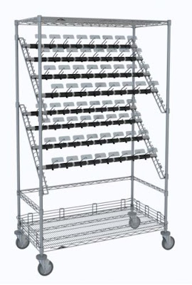 Metro Shelving Products: Catheter Procedure Carts