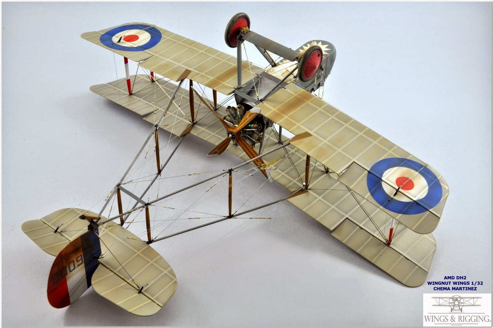 Wings & Rigging: AMD DH2, WINGNUT WINGS 1/32