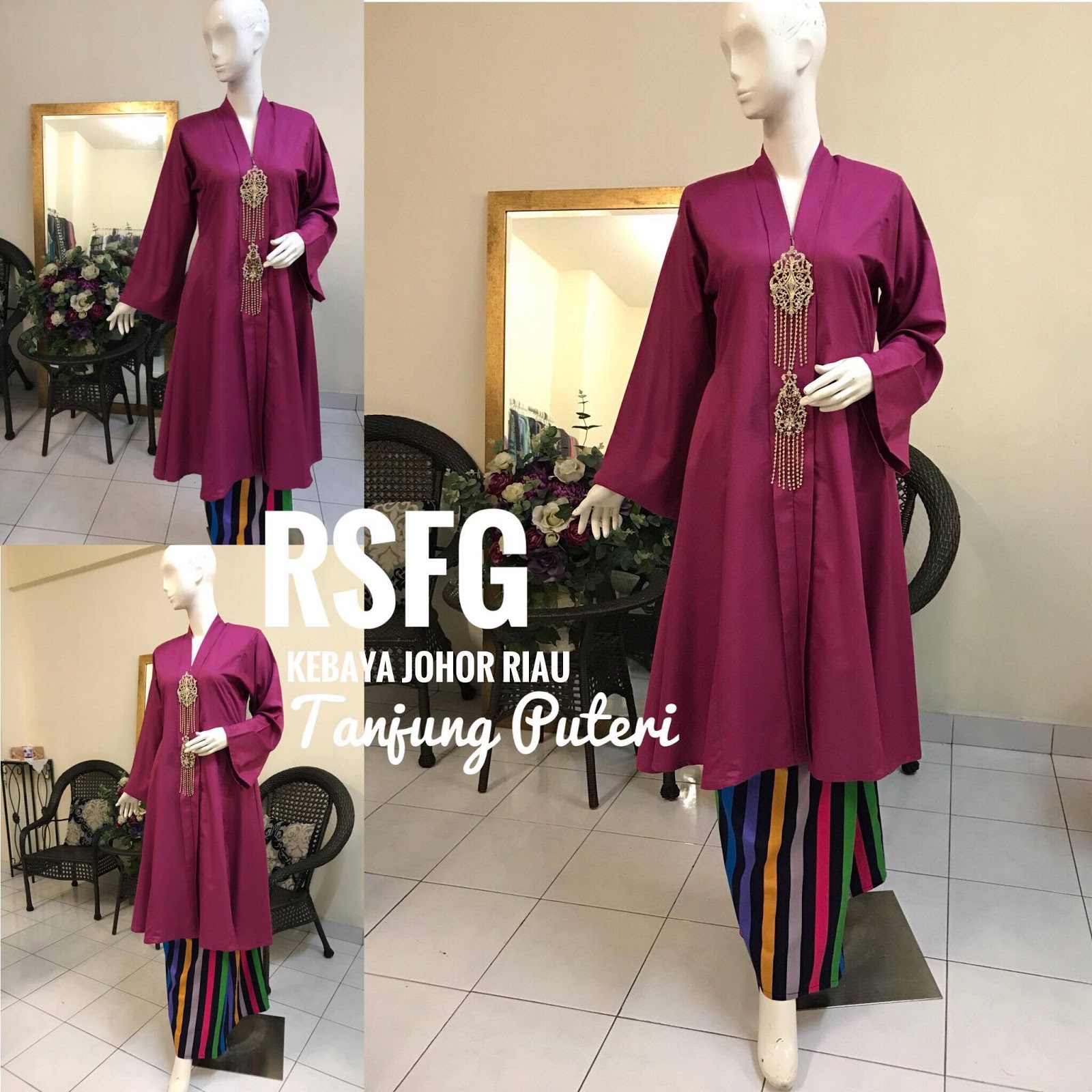 R.S.F.G )*** Rahim Simon Fashion Gallery: Kebaya Johor Riau