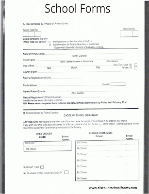 School Forms | Late Pass | Graduation Booklet: School Forms Printing