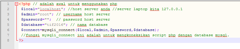 IMPLEMENTASI QUERY DENGAN PHP ~ TEKNIK INFORMATIKA