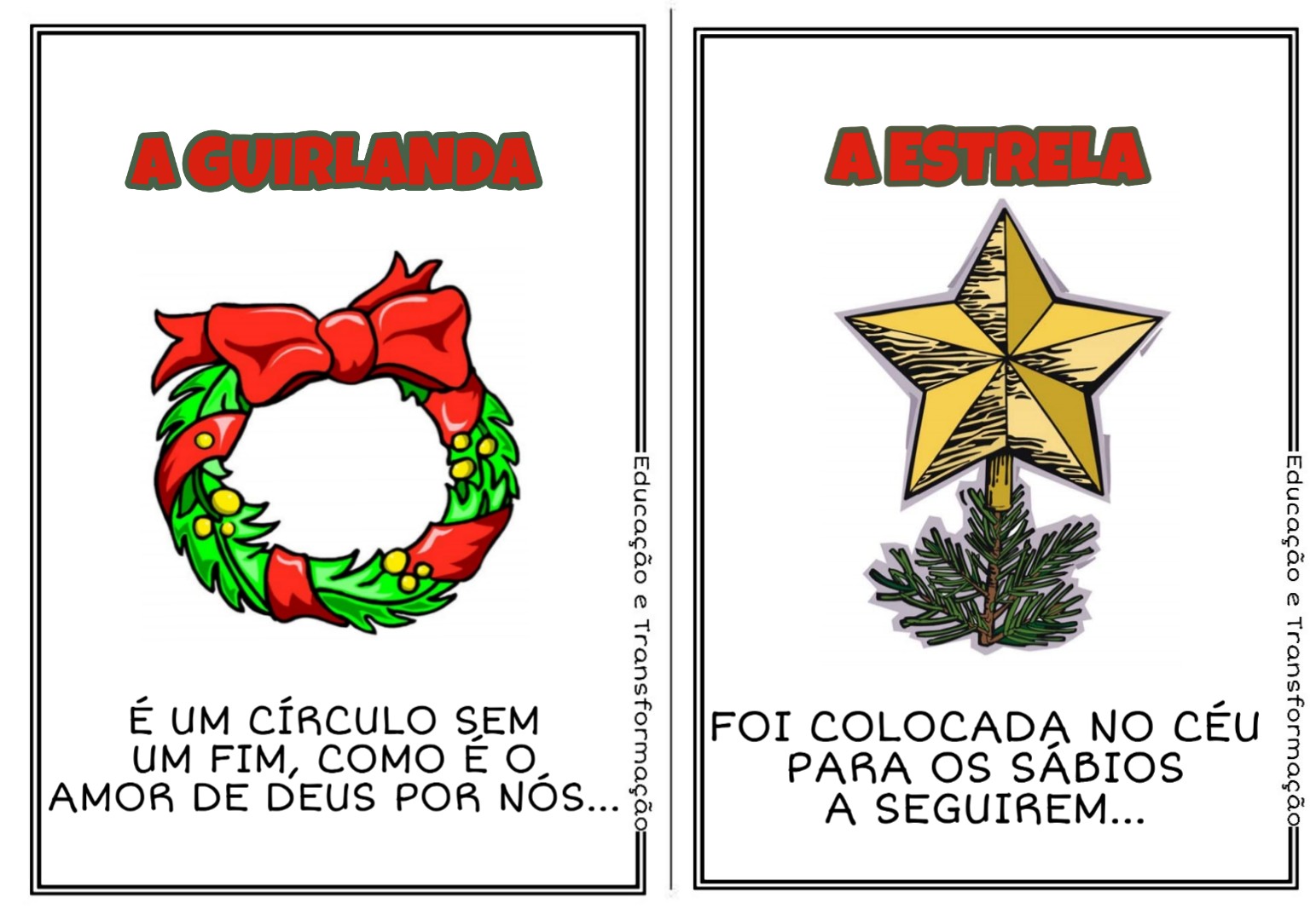 Blog Educação e Transformação: 👍Os símbolos do Natal