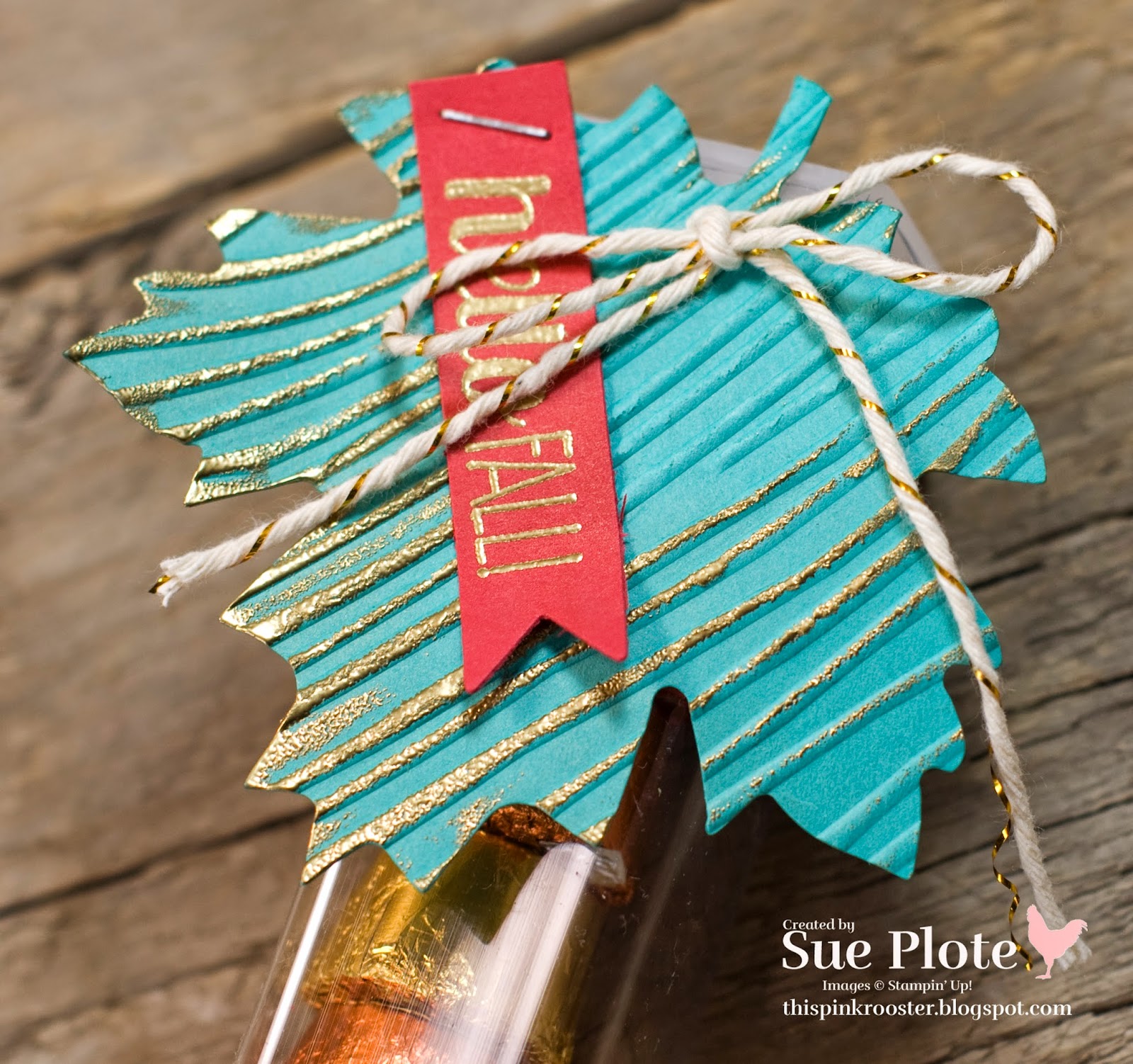 this pink rooster: Candy Tubes - A DIY