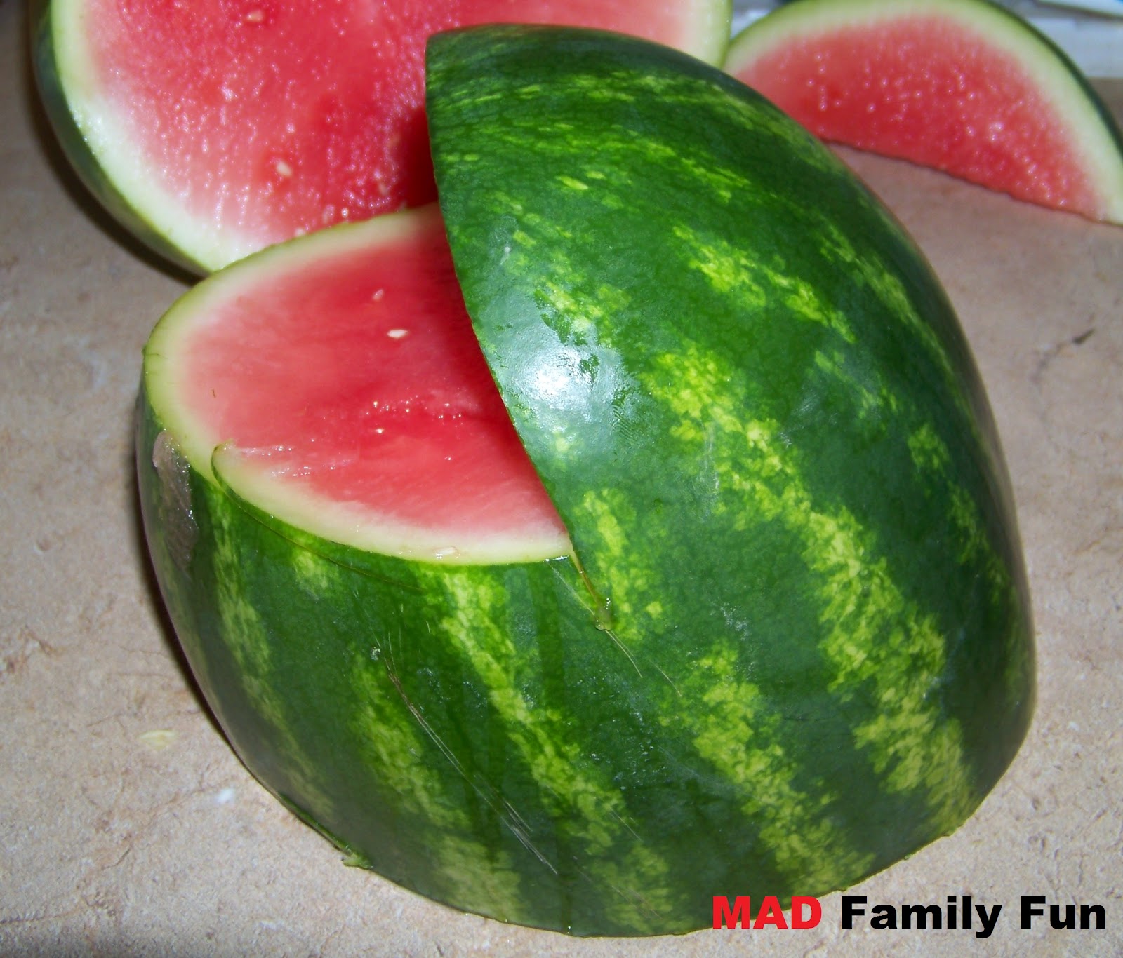MAD Family Fun: Shark Watermelon - Anyone can make this!