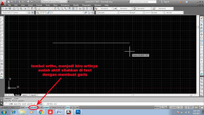 Trainer Autocad: Fungsi Menu Ortho di Autocad
