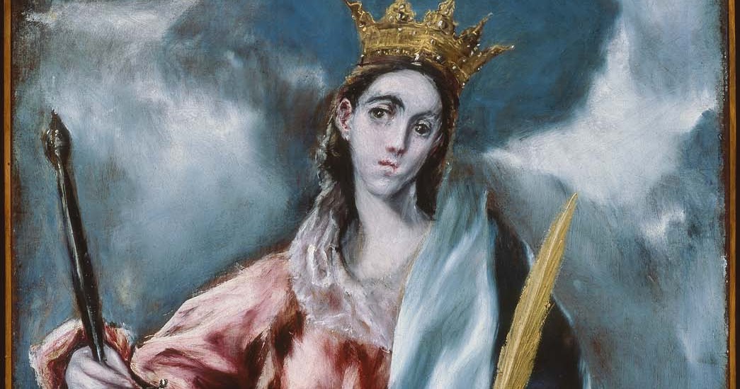 El Greco's Saint Catherine