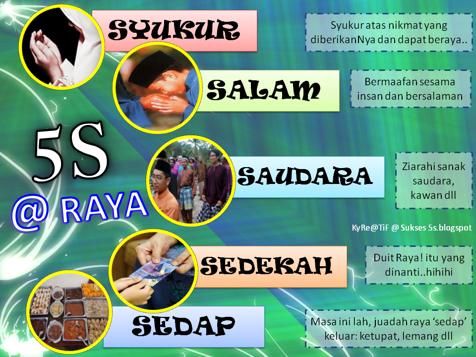 SUKSES 5S: SALAM 5S @ SYAWAL 1433