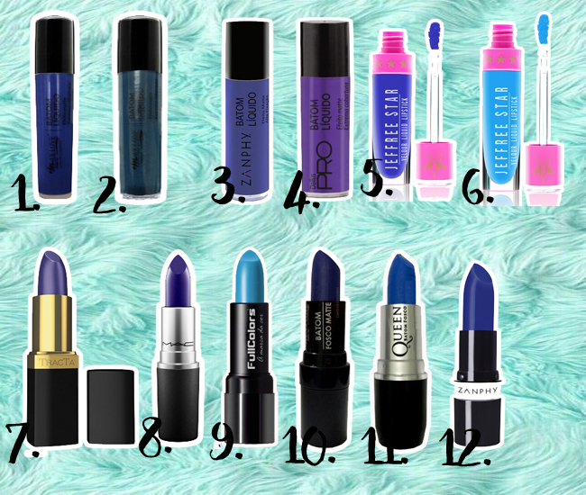 Como um Cervo: Batom Azul