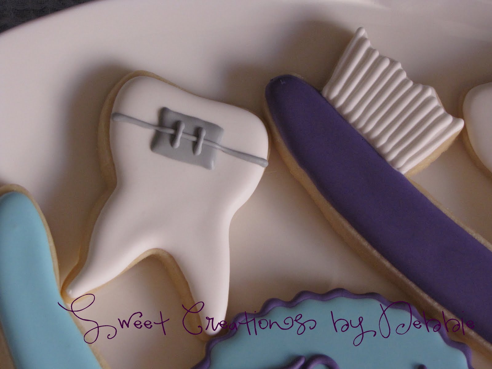 Sweet Creations by Debbie: Cookies for My Orthodontist