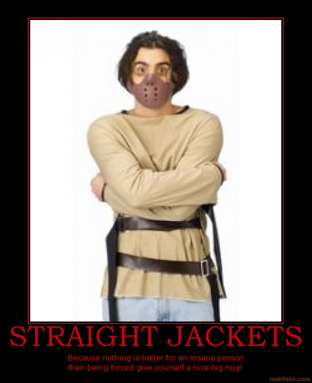 WoW with Marsh and Mike - Marsh's Blog: Straightjackets