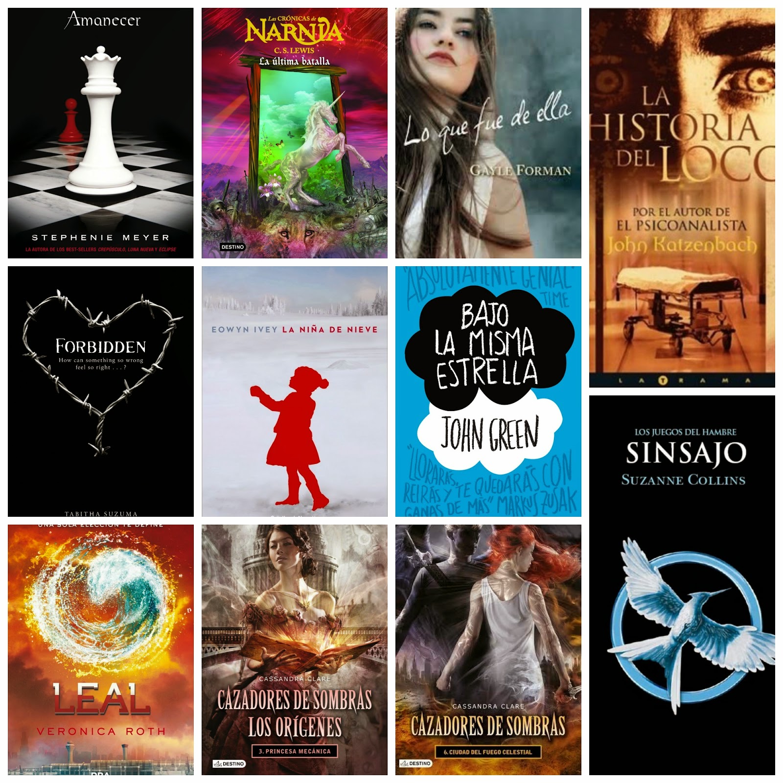 SERIES, LIBROS Y PELICULAS