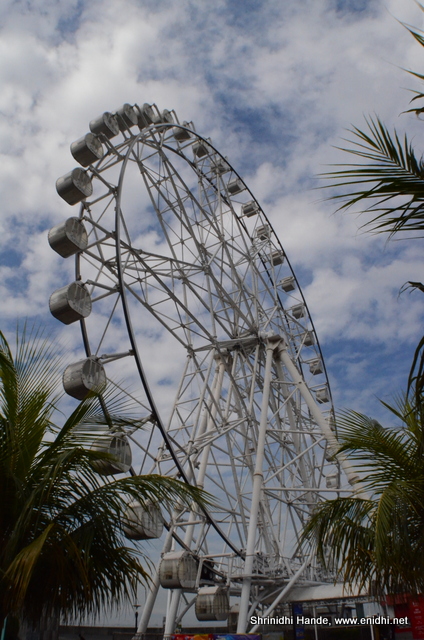 Skywatch Friday-MOA Eye Ferris Wheel, Manila - eNidhi India Travel Blog