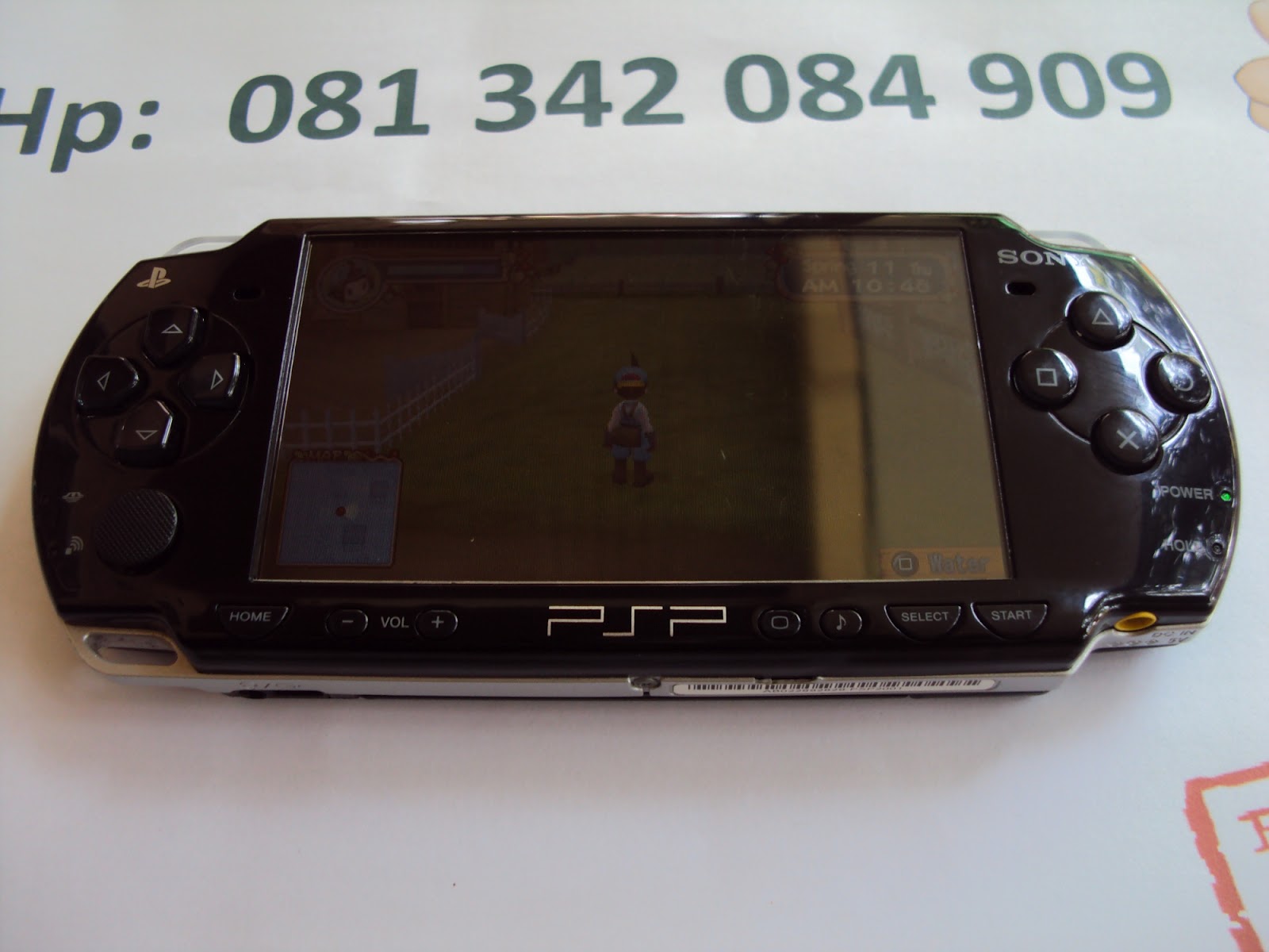 #7 PSP 2001 Black Piano With Handgrip Playstation - Obral PSP Second