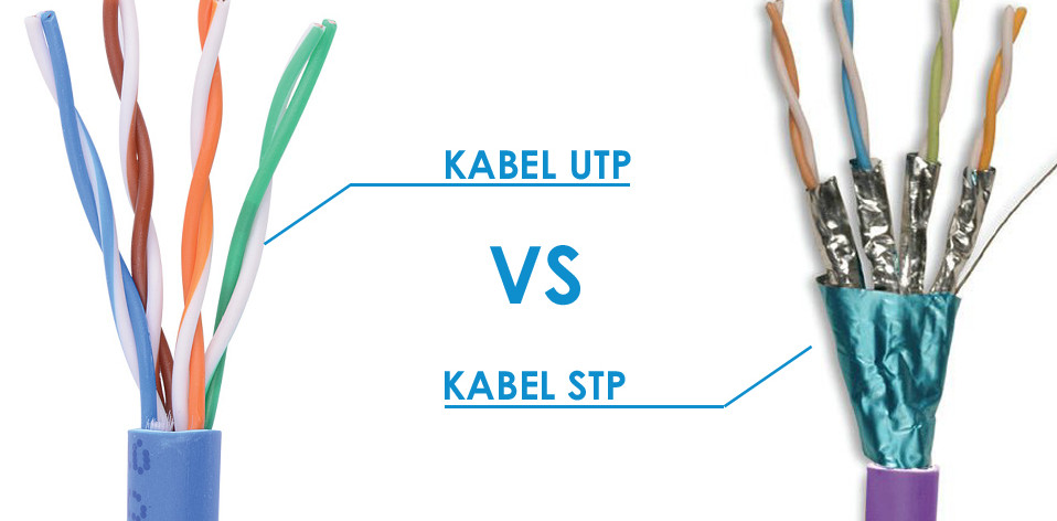 Kabel UTP & STP Beserta Urutan Warna kabelnya