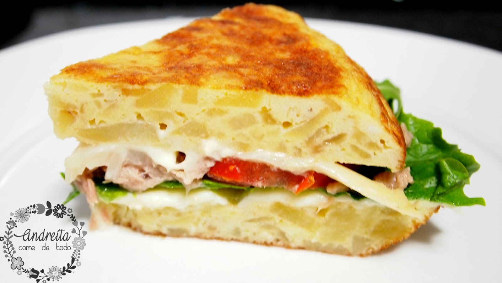 Tortilla rellena - Andreíta come de todo