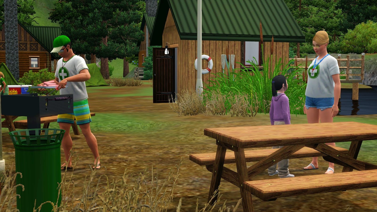 Simply Ruthless: Send your Sims to Summer Camp at Camp Plumbob!