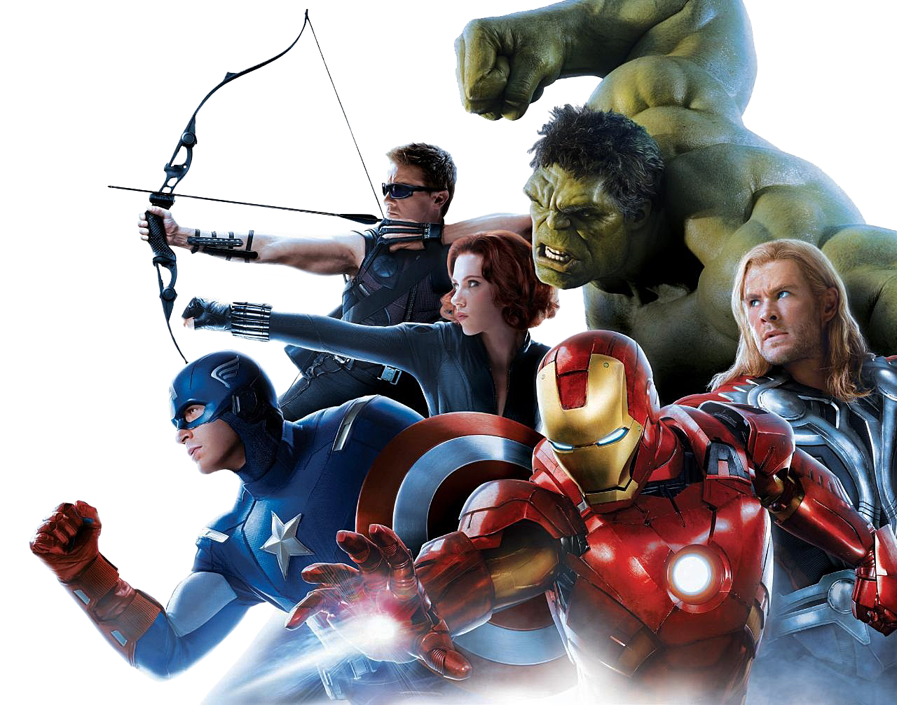 Os Vingadores em png