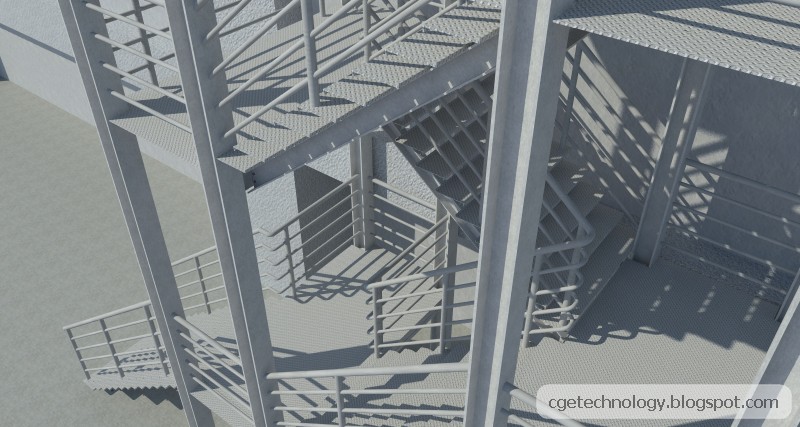 Don's Work: A Structural Steel Staircase (Preliminary)