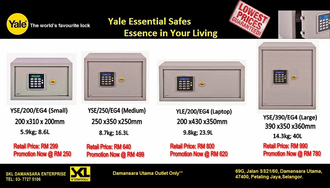 [WTS] Yale Document Fire Safe YFM 520 FG2