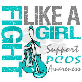 The Polished Momma: PCOS Awareness Nails.