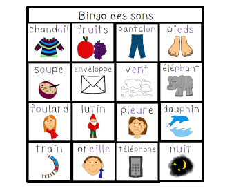 Reading sound bingo! - Primary French Immersion Resources