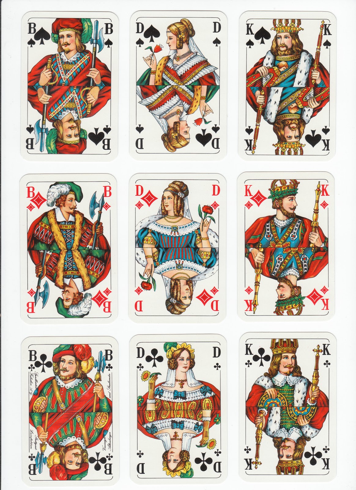 Playing cards and their history: 16: EUROPEAN STANDARD PLAYING CARDS