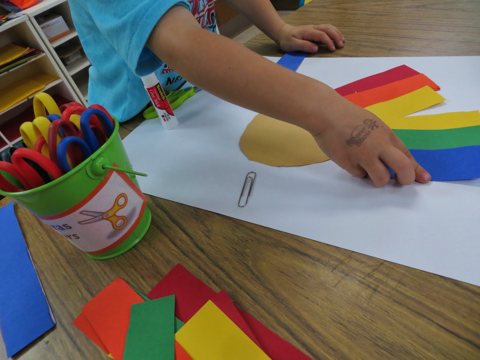 Preschool For Rookies: ART- ROY G BIV: Rainbow hair