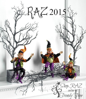 RAZ Halloween Decorations