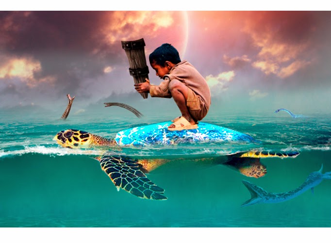 Khairunnisa Mukinin: [Tutorial] Membuat manipulation underwater