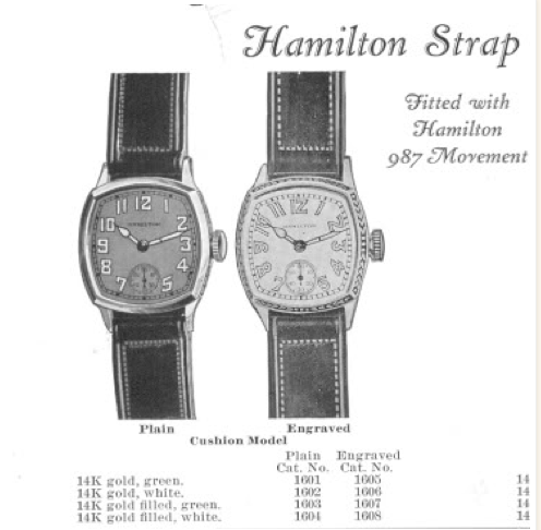 Vintage Hamilton Watch Restoration: Early Hamilton Cushions
