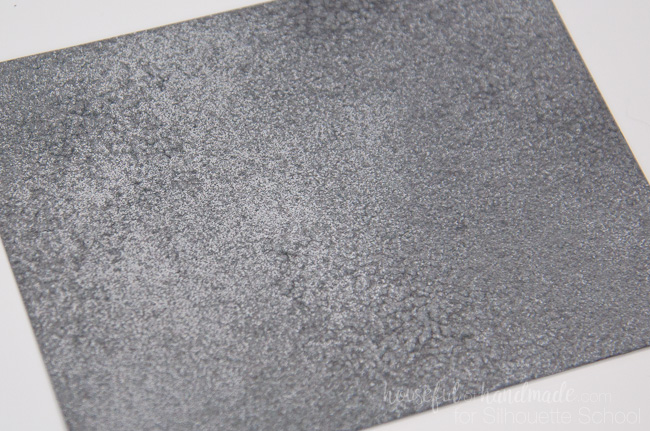 How to Turn Paper into Faux Metal to Cut with Silhouette CAMEO ...